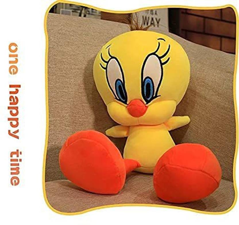 Mikha Soft Toy Tweety Character for Kids Toy for Girls & Boys, 25 cm ...