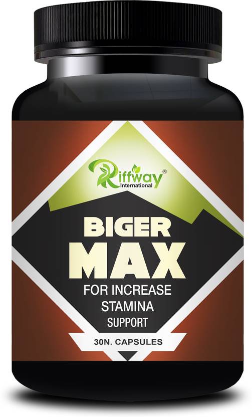 Riffway Biger Max Shilajit Pills For Long Timing Bigger Harder Male