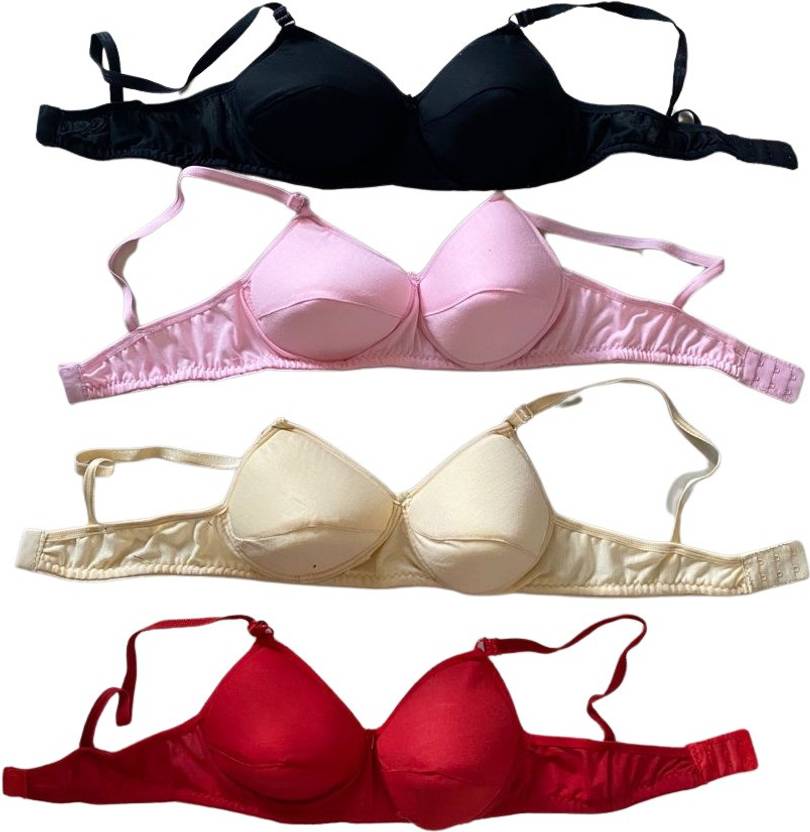 mozifit Women Lightly Padded Bra (Muticolor) Women Full Coverage ...
