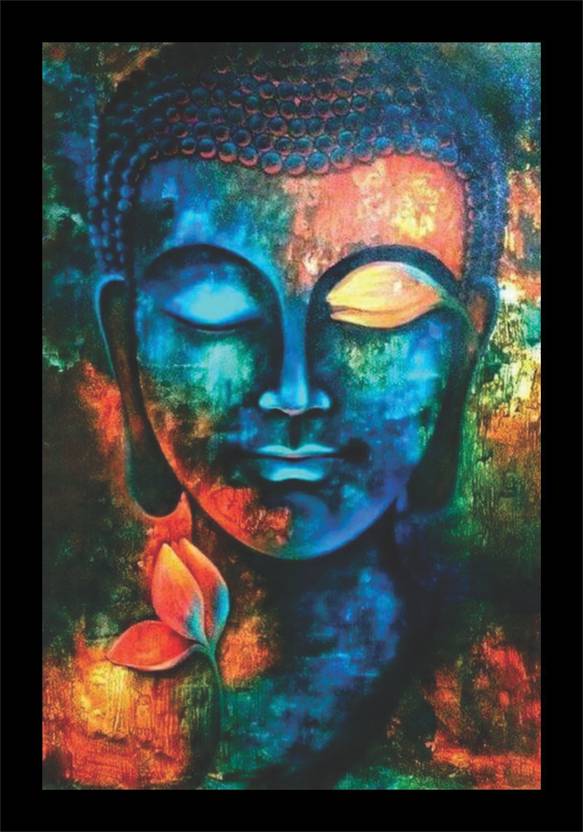 FRIZZY ARTS budha ji | budha ji photo frames | budha ji paintings ...