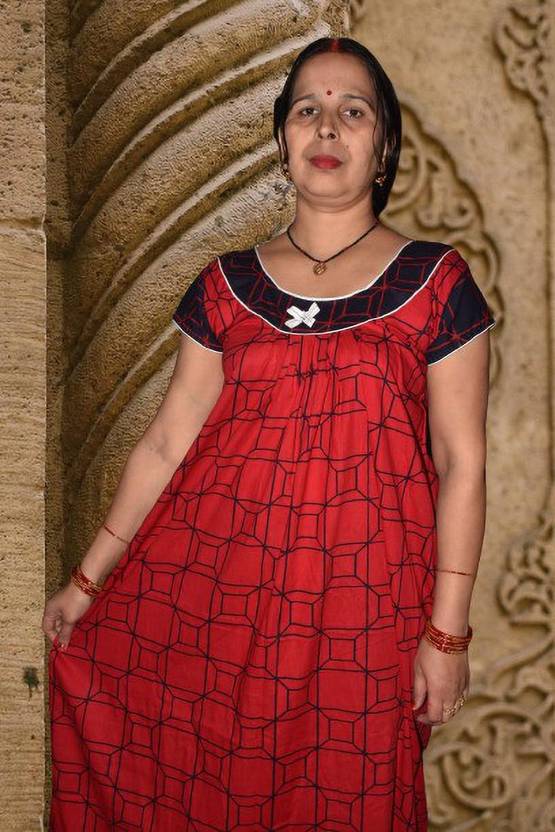Aunty In Nighty