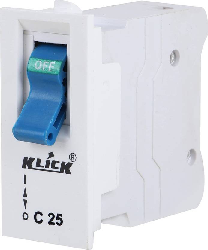 KLICK MCB, SP Tiny Trip Miniature Circuit Breaker, Single Pole Switch ...