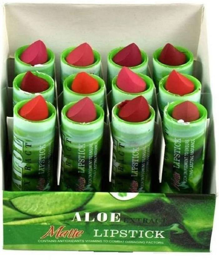 CUTE MUTE Green Tea Matte Lipstick Set of 12 Shades N5 - Price in India ...