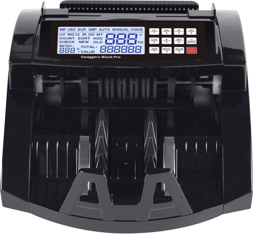 SWAGGERS Manual Value Note Counting Machine with Fake Note Detection ...