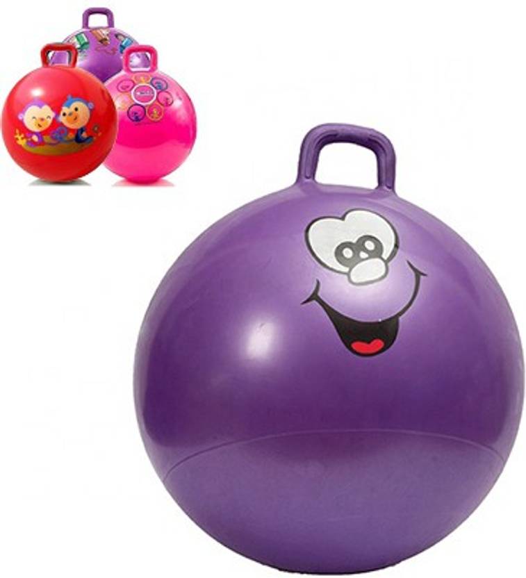 Synlark Rubber Kids Exercise Ball Multi-Function, Jump Ball, Bouncy ...
