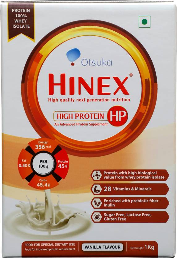 HINEX HP High Protein 1 KG An Advanced Protein Supplement Whey Protein ...