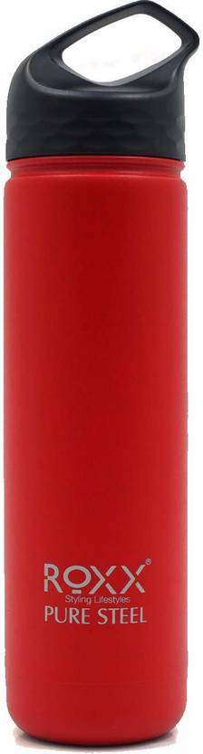 ROXX Stainless Steel Double Wall Hot & Cold Water Bottle (Red) 750 ml ...