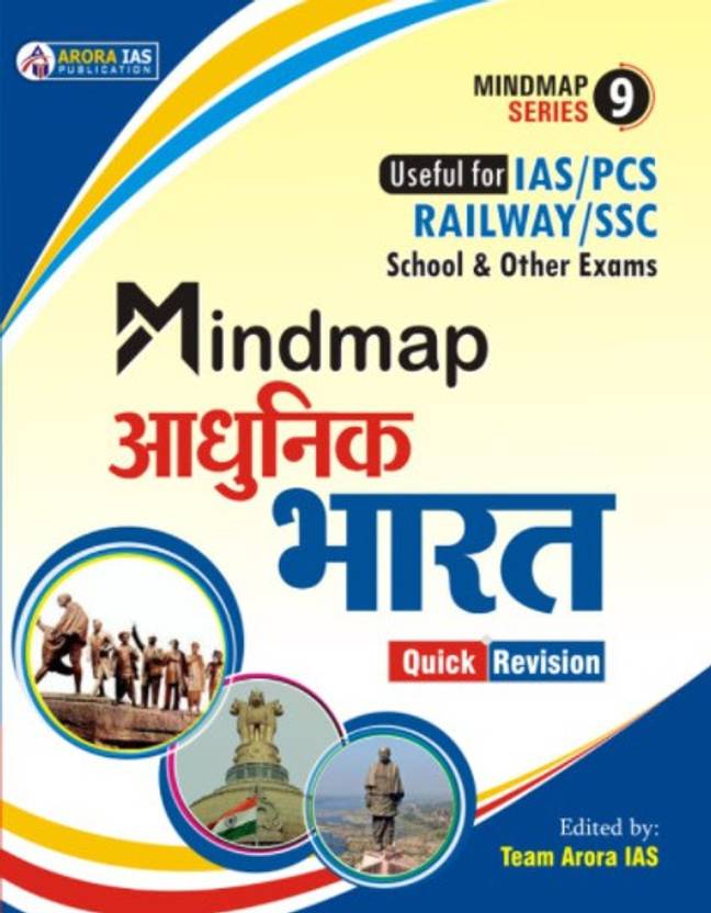 Arora IAS Modern History Mind Map In Hindi Quick Revision (Adhunik ...