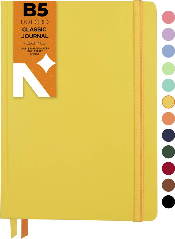 NEORAH - Dot Grid - Dotted Journal - 100 GSM- (250 x 175 mm) - 2022 ...