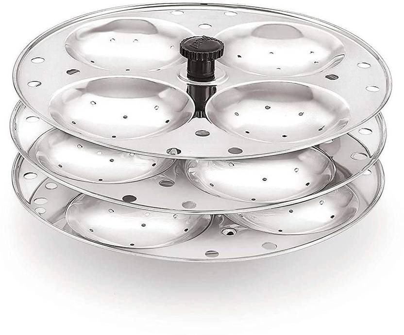 ActrovaX Idli Stand with Holes for Pressure Cooker (3 Plate) Induction ...