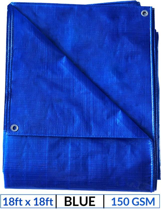 AgriRich 18ft x 18ft Tarpaulin Sheet Waterproof Tirpal Tadpatri Heavy ...