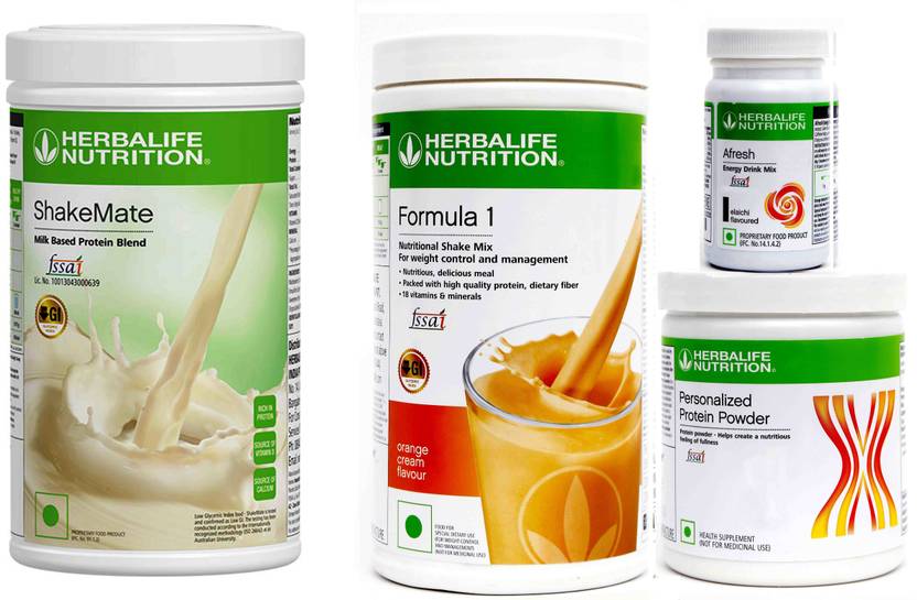 Herbalife Nutrition Weight Loss Combo (F1 Orange , Shakemate , Protein ...