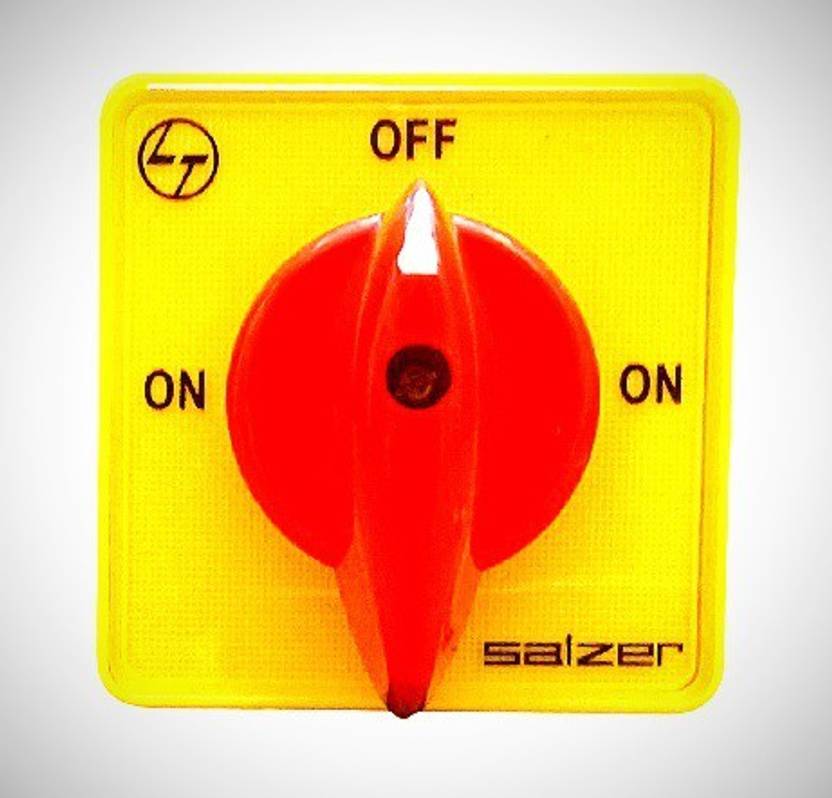 Salzer (L&T) Cam Operated Rotary Switch S32 B13 32Amps 3 Pole ON - OFF ... Salzer (L&T) Cam Operated Rotary Switch S32 B13 32Amps 3 Pole ON - OFF ...