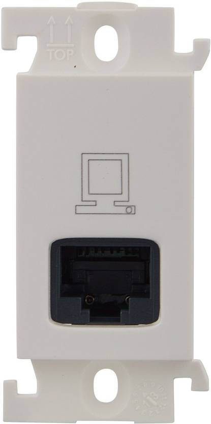 Legrand Mylinc RJ45 Cat6 data Socket 675545 10 A Single Pin Socket ...
