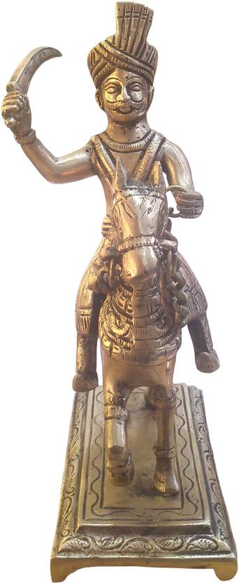 vinayakmoorti Brass Khandoba Murti Bhathiji Maharaj Murti Veer Bavsi ...