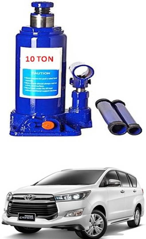RKPSP Heavy Duty 10Ton Hydraulic Bottle Jack For Innova Crysta Vehicle ...