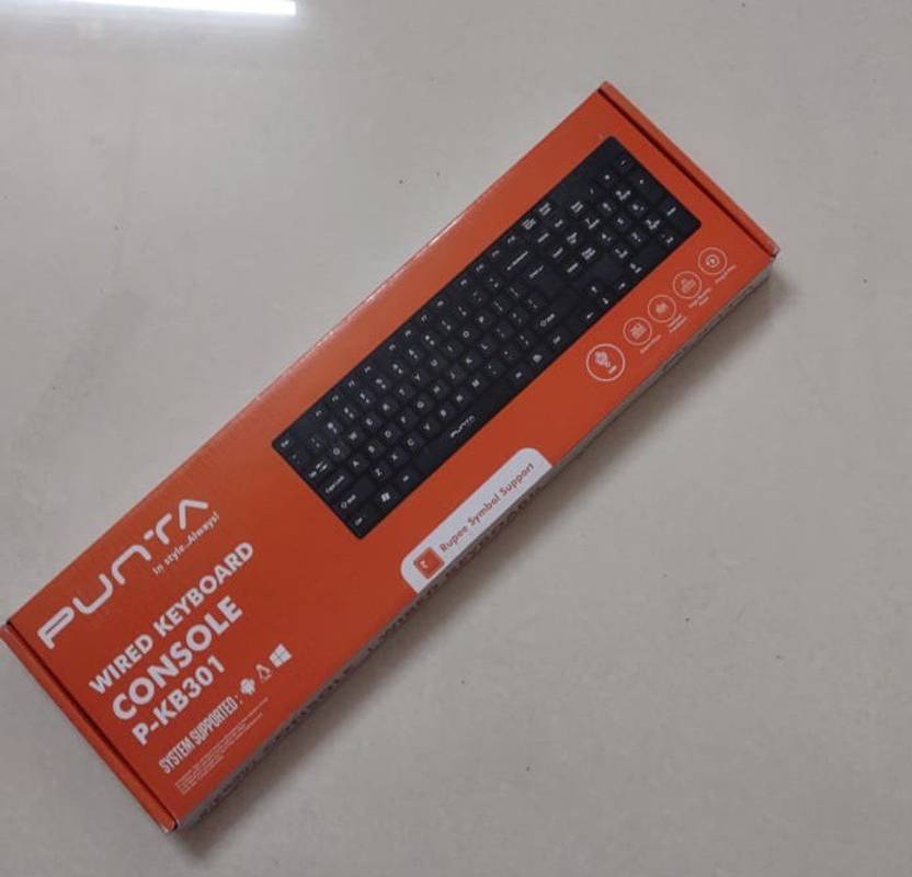 Punta Console Wired USB Multi-device Keyboard - Punta : Flipkart.com