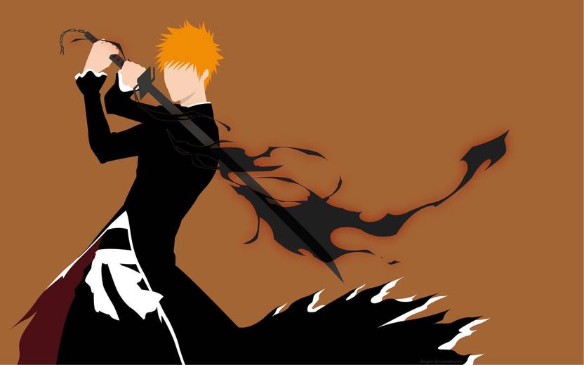 Bleach Ichigo Kurosaki Anime Series Matte Finish Poster Paper Print ...