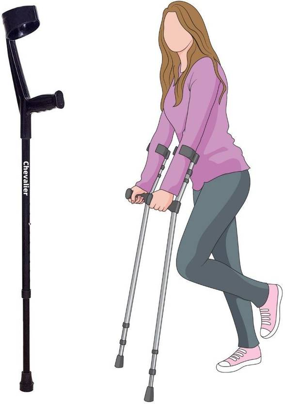 CHEVALIER Adult Elbow Support Walking Stick/Elbow Crutches for Men ...