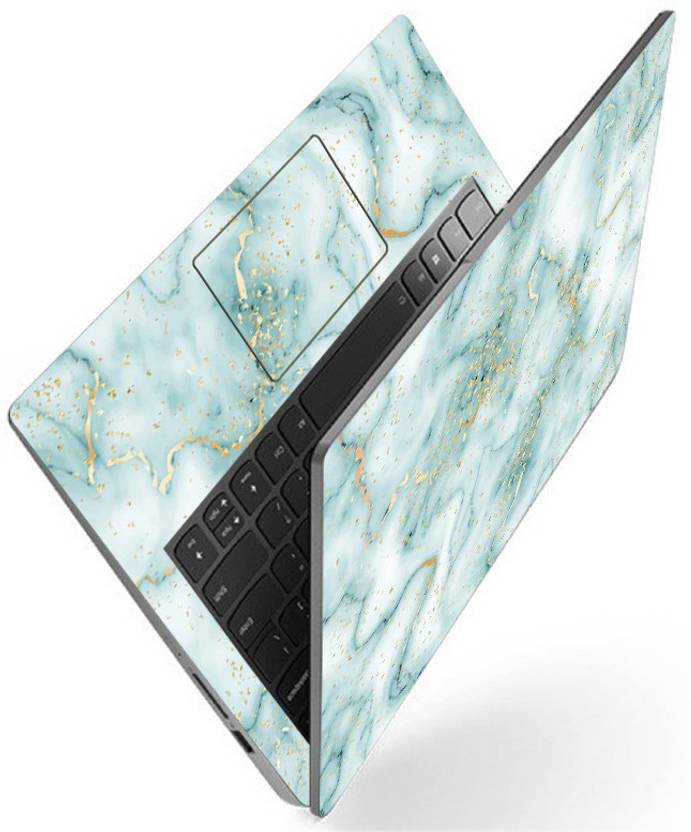 Techfit Full Body Laptop Skin Fits Size Upto 15.6 Inches - Golden ...