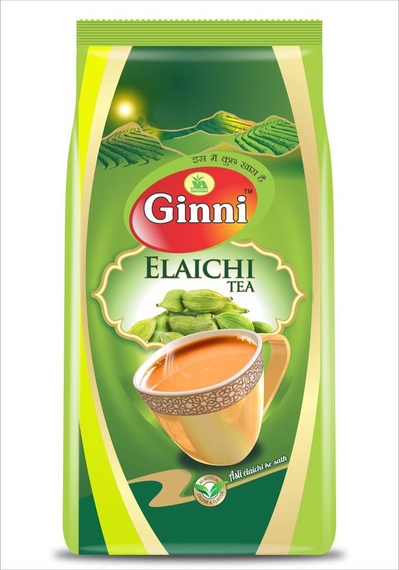 GINNI Elaichi Tea 200gms Cardamom Tea Pouch Price in India - Buy GINNI ...