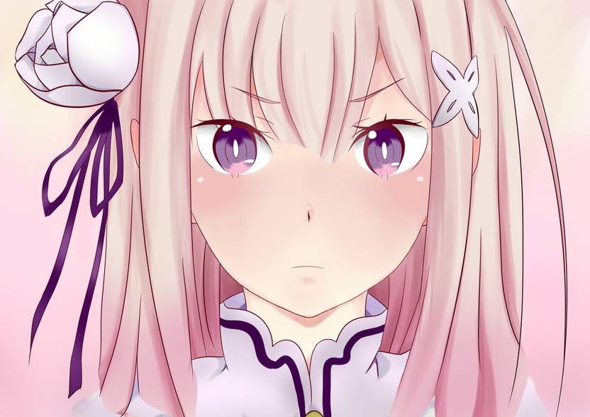 Re:Zero Starting Life In Another World Anime Series Matte Finish Poster ...