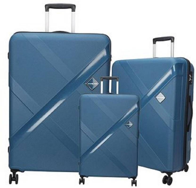 Kamiliant by American Tourister Falcon Strolley Set Of 3 Blue (20"+24 ...