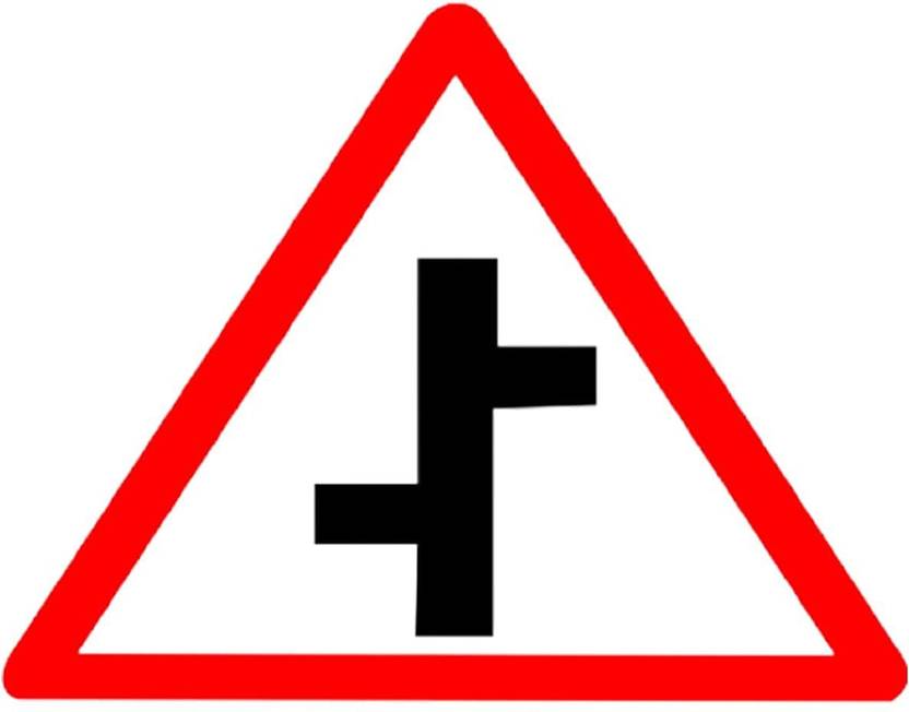 Ladwa Staggered Intersection Cautionary Retro Reflective Road Signage ...