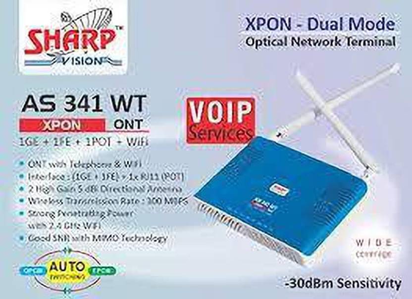 SharpVision AS 341 WT 300 Mbps Wireless Router - SharpVision : Flipkart.com