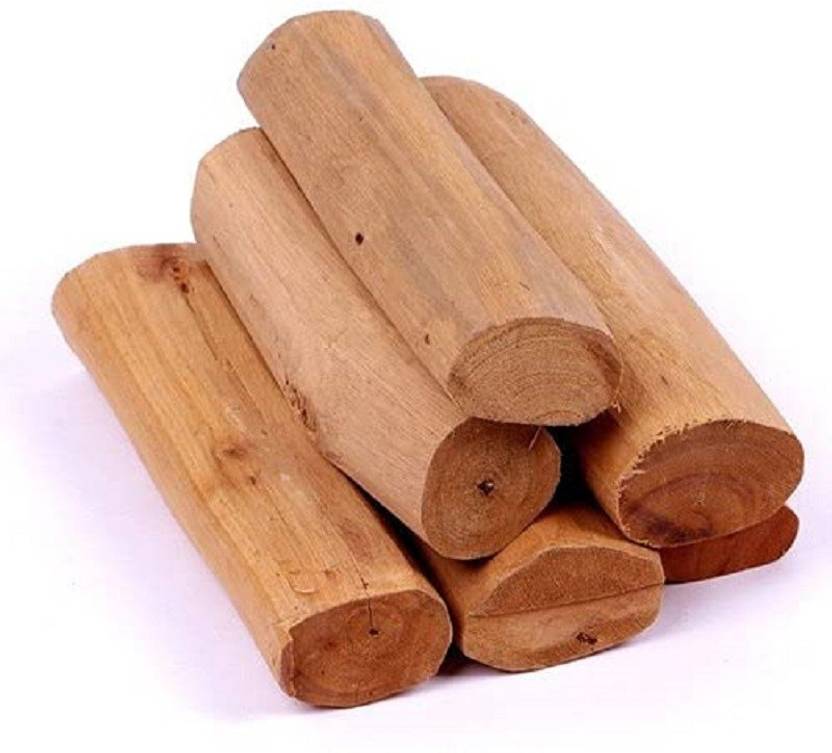 Sumukh Tulsi Mala Chandan Lakdi Original Sandalwood Stick for Pooja (20 ...