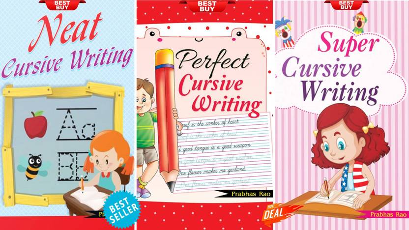 Neat Cursive Writing + Perfect Cursive Writing + Super Cursive Writing ...