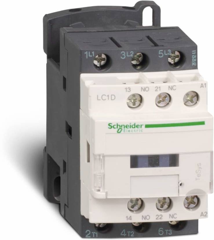 Schneider Electric LC1D18M7 TeSys contactor 3P AC3 18A 220VAC coil 3 ...