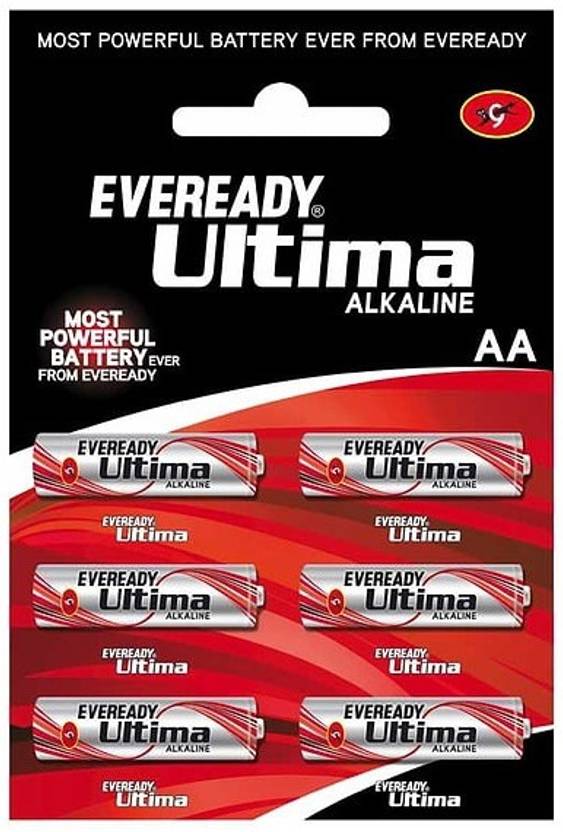 EVEREADY Ultima Alkaline AA Most PowerFull Battery - EVEREADY ...
