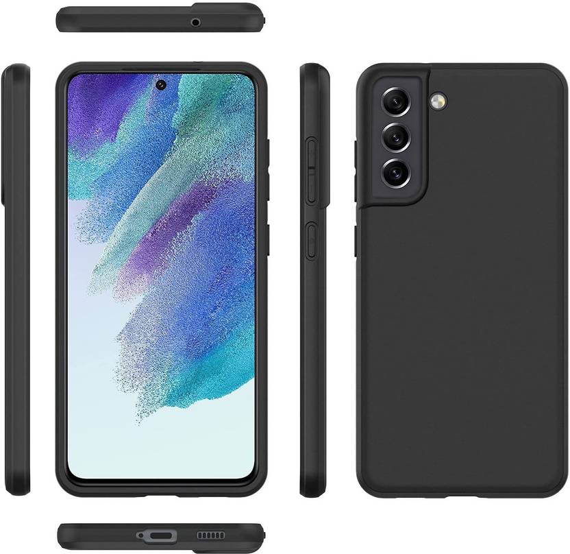 AKSHUD Back Cover for Samsung Galaxy S21FE 5G, BLACK (CA) - AKSHUD ...
