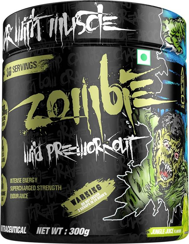 Ammo Labz Zombie Wild Pre Workout 0.66 lbs, ( 30 Servings ) EAA ...