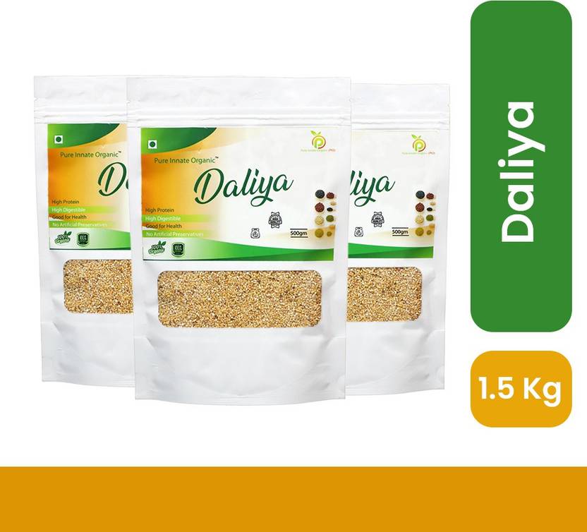 Pure Innate Organic Organic Daliya 1.5 kg Price in India - Buy Pure ...
