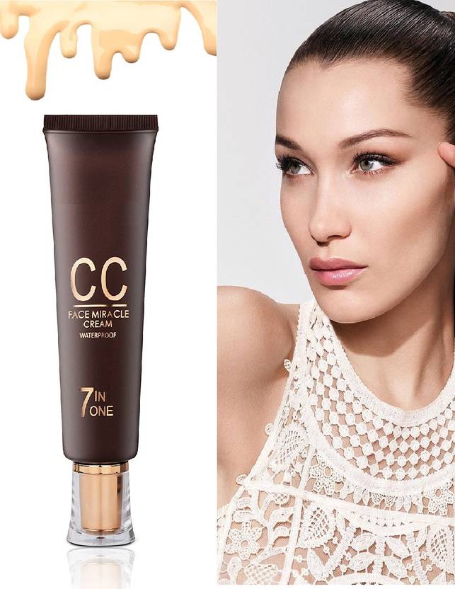 CATERINACHIARA SEVEN IN ONE CC Face Miracle Foundation Cream Foundation ...