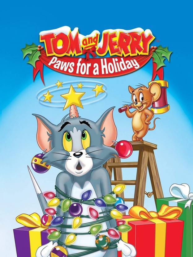 Tom And Jerry Poster Sticker Self Adhesive Poster 12 Inch X 18 Inch Photographic Paper