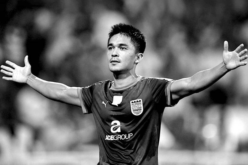 Sunil Chhetri Indian professional footballer Matte Finish Poster Paper ...