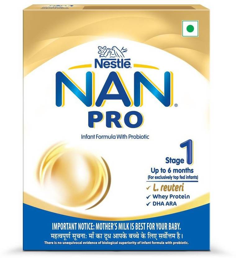 Nestle Nan Pro Infant Formula with Probiotic, Stage 1 Price in India ...