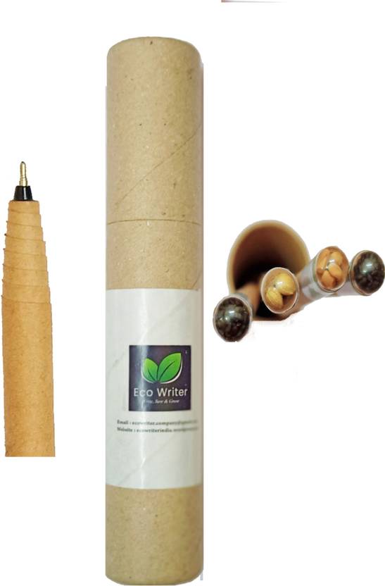 Eco Writer Eco Writer || 1 box of 8 biodegradable pen with seeds || 8 ...