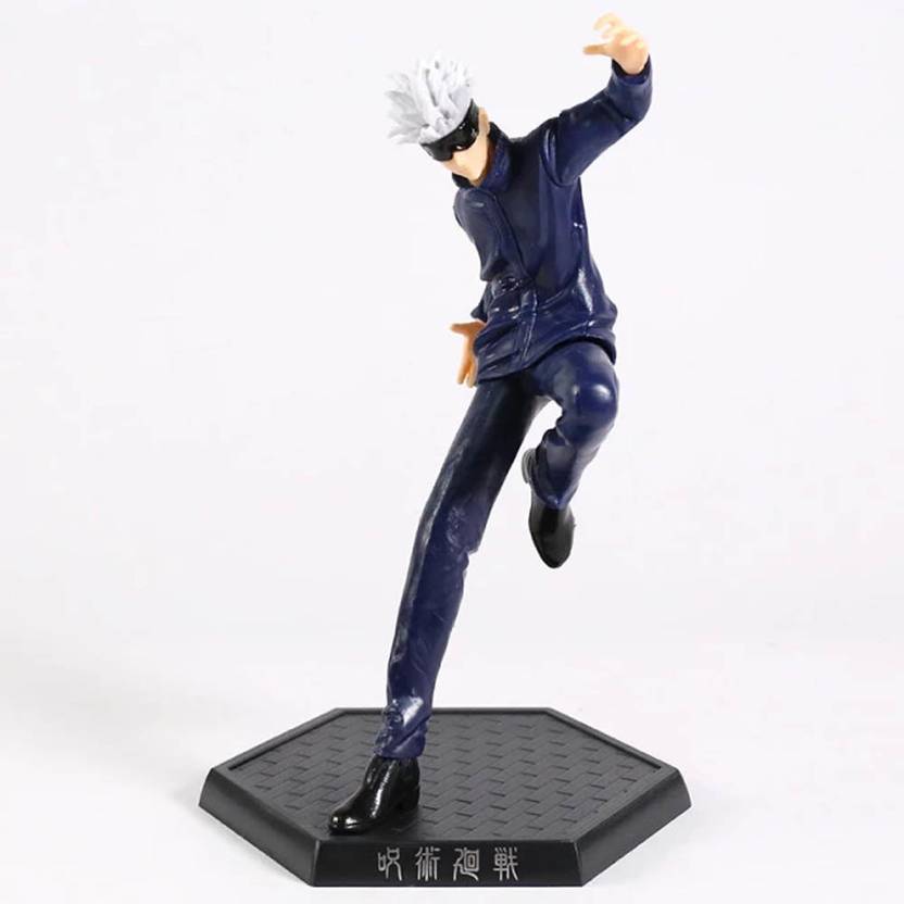 kawaii kart Jujutsu Kaisen Masked Satoru Gojo Action Figure Merchandise ...