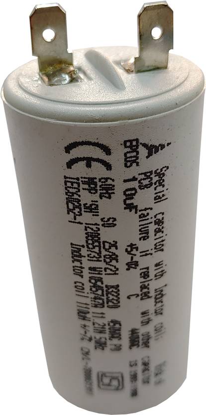 Whirlpool Original Fully Automatic Washing Machine Capacitor 10 MFD ...