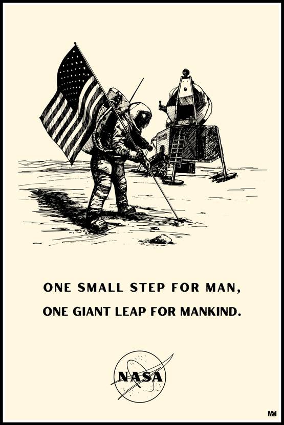 NASA Motivational Poster 12 x 18 inch 300 GSM Paper Print - Quotes ...