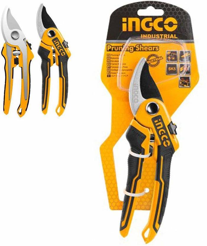 INGCO Industrial heavy duty Pruning shears Anvil Pruner Price in India ...