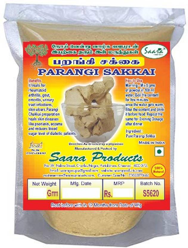 Saara HERBAL FRESH Parangi Sakkai Powder | Flying Chuck Powder ...