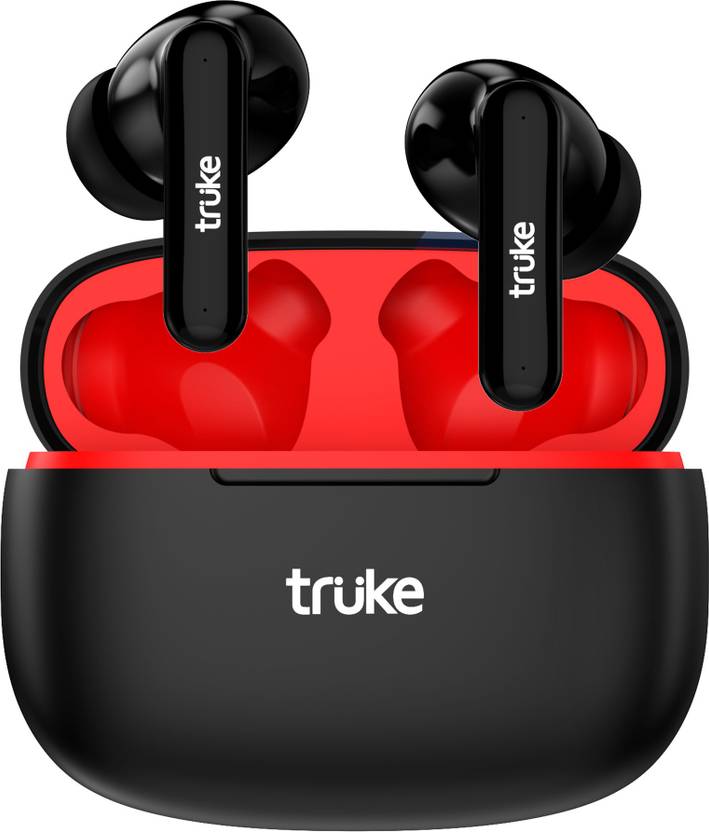 truke Air Buds with Quad Mic ENC & 20 EQ modes, 10mm Drivers, 48 Hours ...