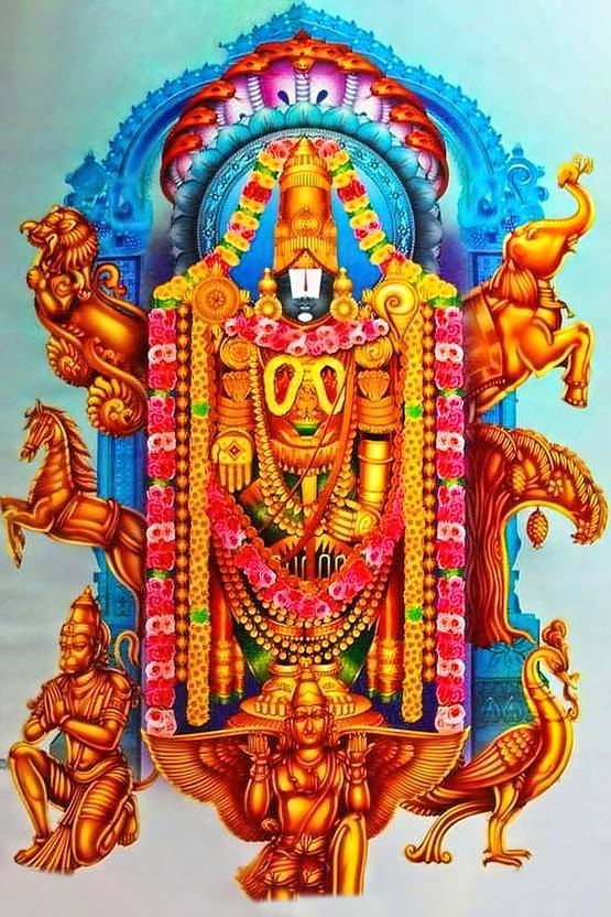 God Tirupati Balaji Lord Venkateswara swamy hindu Religious Vinyl ...