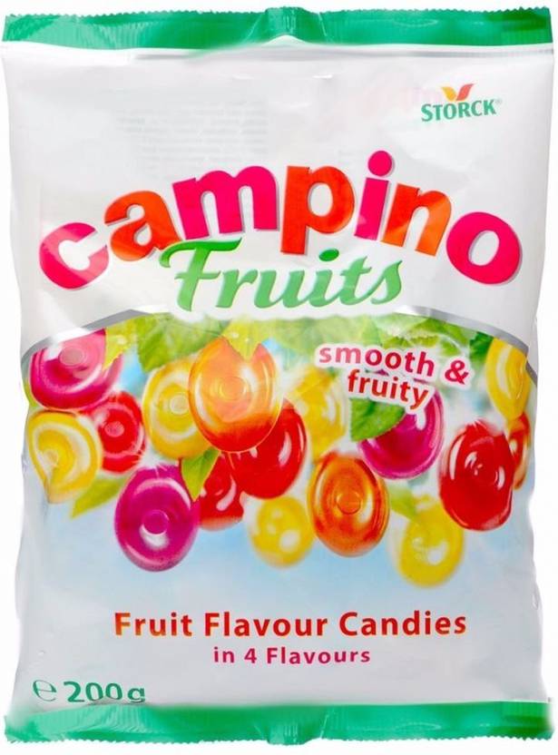 storck Campino Fruits 4 Flavour Hard Candies Lemon, Orange, Cherry ...