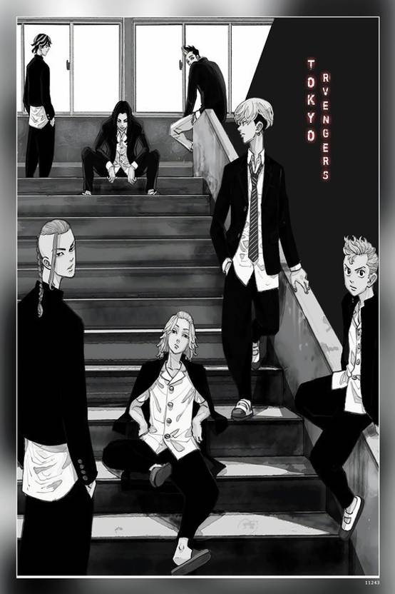 Hd Toman Tokyo Tokyo Revengers Mikey Takemichy Draken Gangs Matte ...